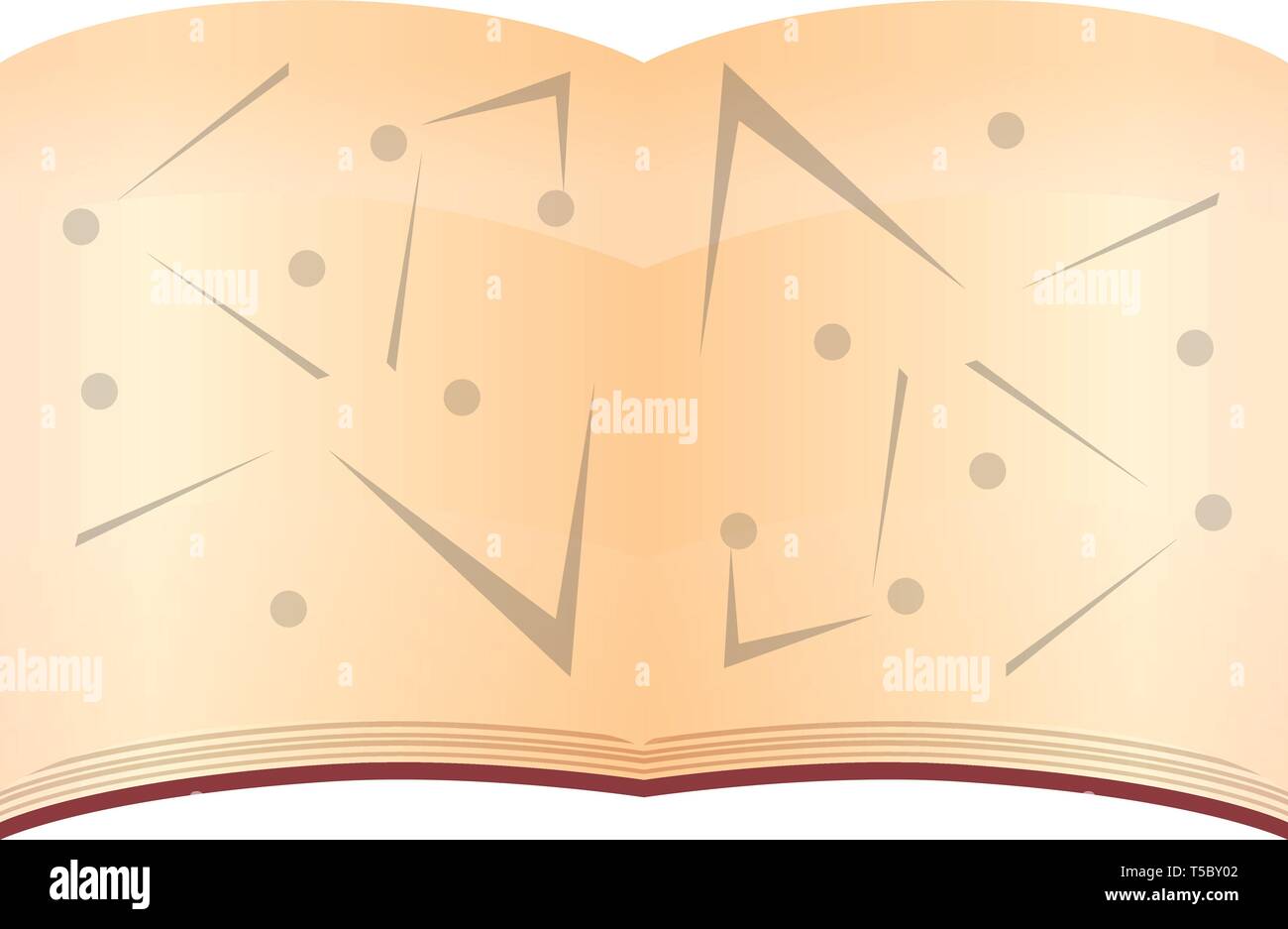 Magic book icon. Cartoon of magic book vector icon for web design isolated on white background ...