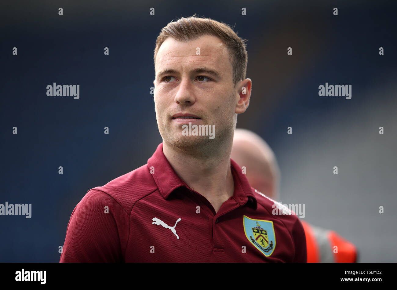Burnley’s Ashley Barnes before the Premier League match at Stamford ...