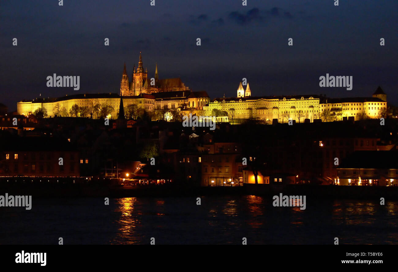 The Golden Prague Stock Photo - Alamy