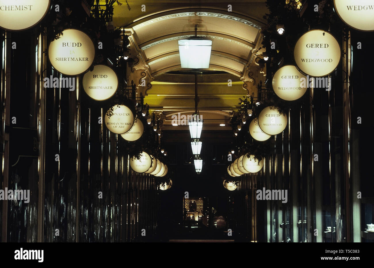 The Piccadilly Arcade, St Jame's, London, England, UK Stock Photo - Alamy