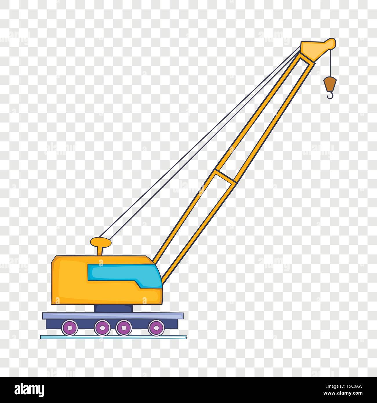Crane driver cabin Stock Vector Images - Alamy
