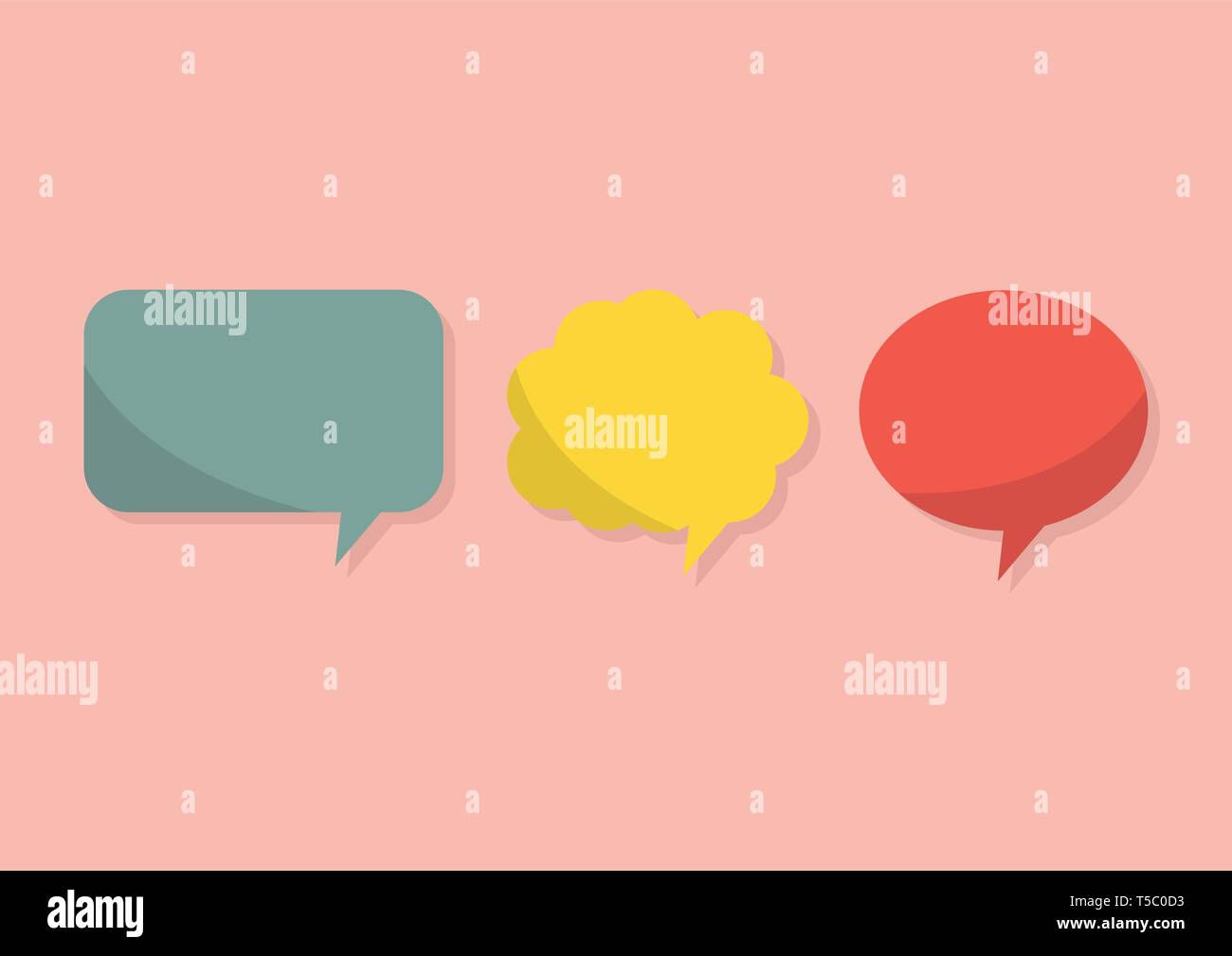 Blank word bubble hi-res stock photography and images - Alamy