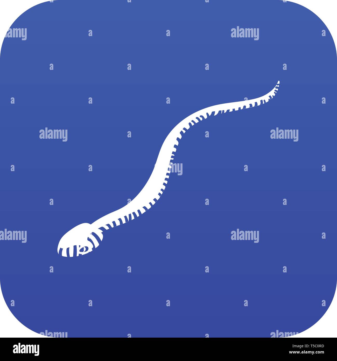 Mamba snake icon blue vector Stock Vector Image & Art - Alamy