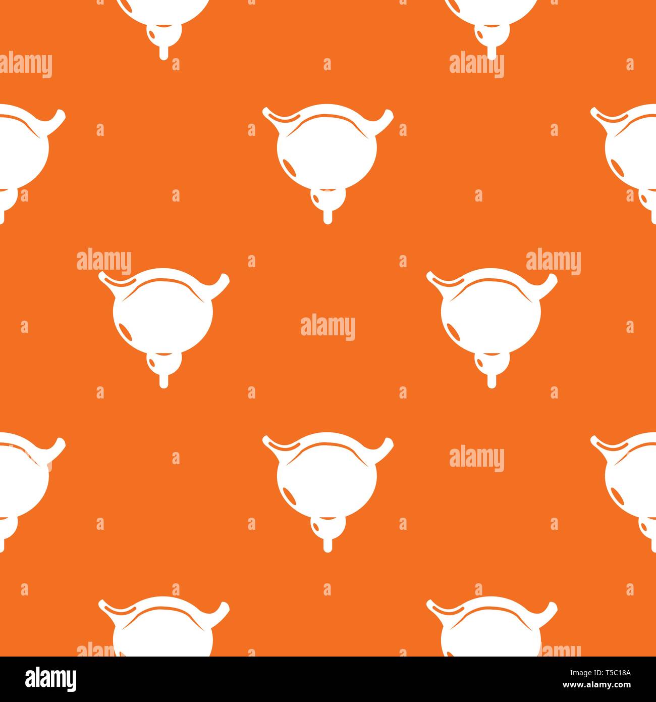 Human bladder pattern vector orange Stock Vector Image & Art - Alamy