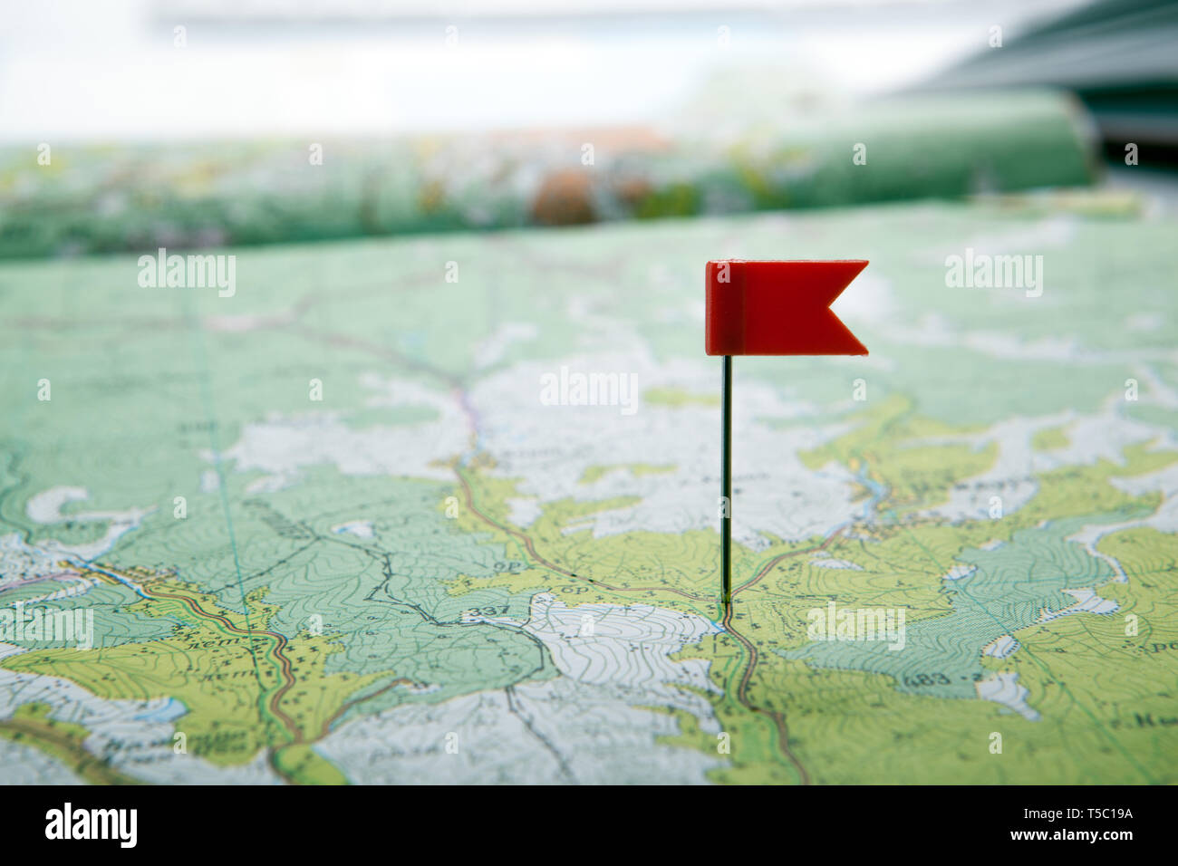 Geographic measuring point hi-res stock photography and images - Alamy