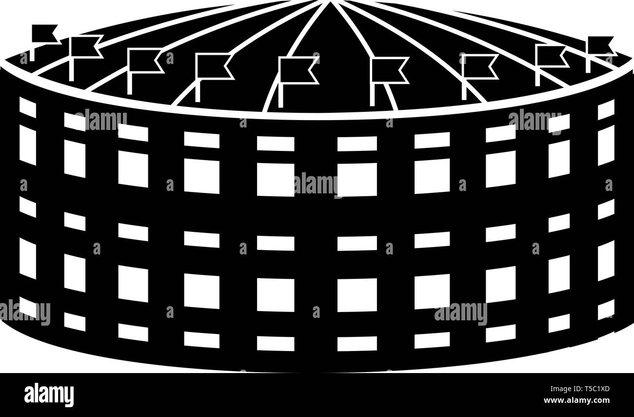 Sports arena icon, simple style Stock Vector Image & Art - Alamy