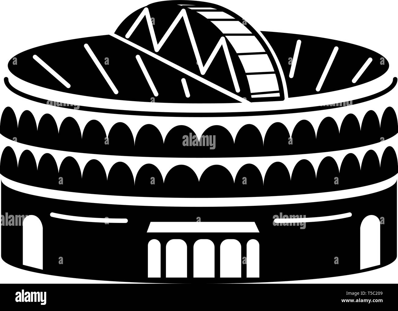 Large indoor arena icon, simple style Stock Vector Image & Art - Alamy