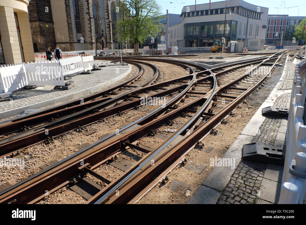 Tramrails High Resolution Stock Photography and Images - Alamy