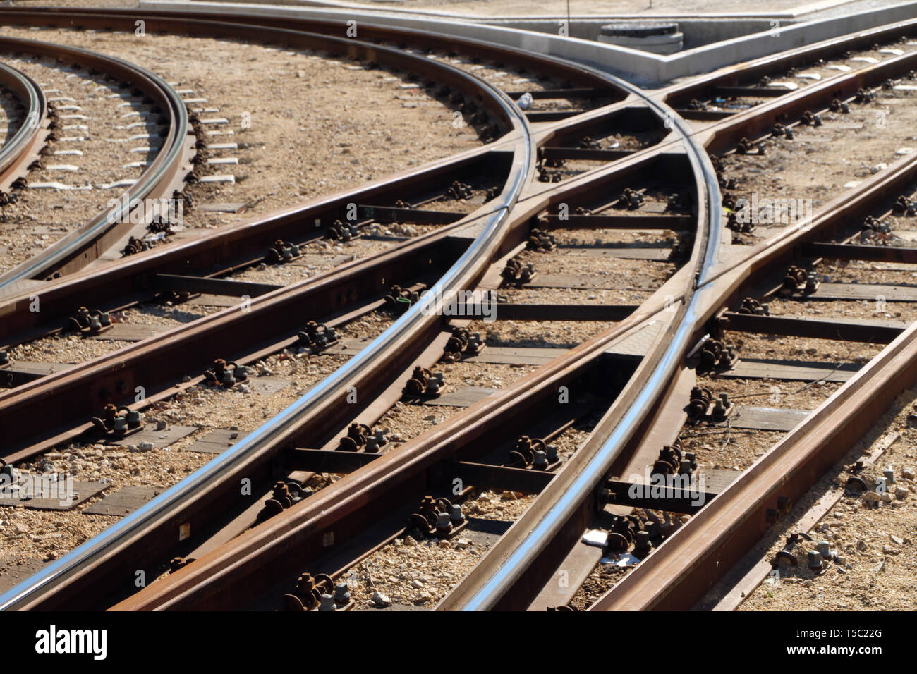 Tramrails High Resolution Stock Photography and Images - Alamy