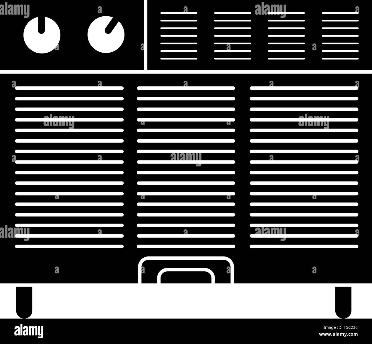 Window air conditioner icon, simple style Stock Vector Image & Art - Alamy