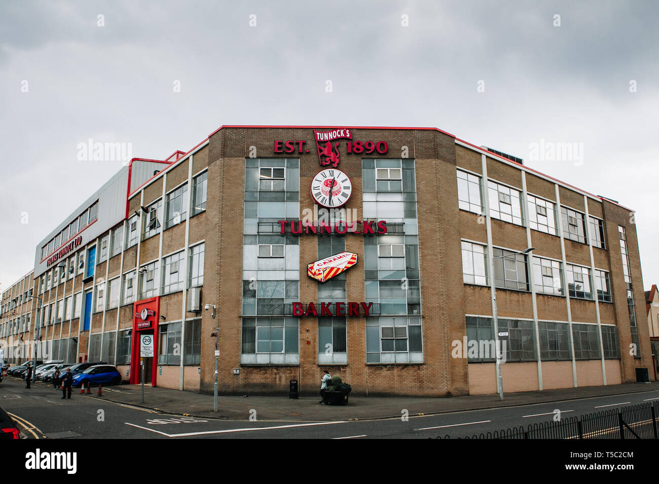 Tunnock's factory, Uddingston, Scotland Stock Photo - Alamy