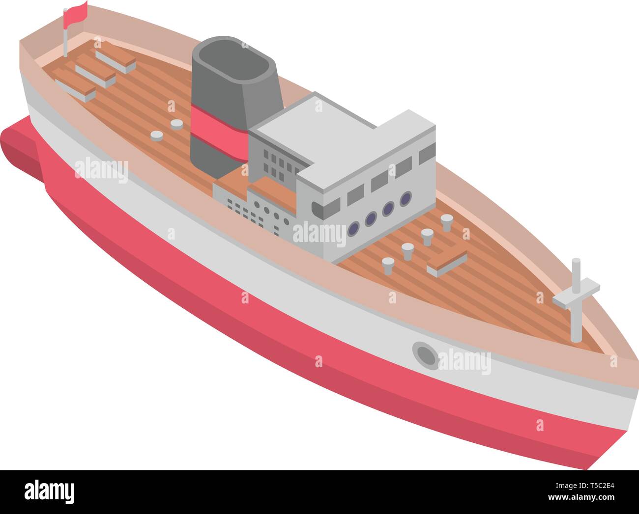 Marine ship icon, isometric style Stock Vector Image & Art - Alamy