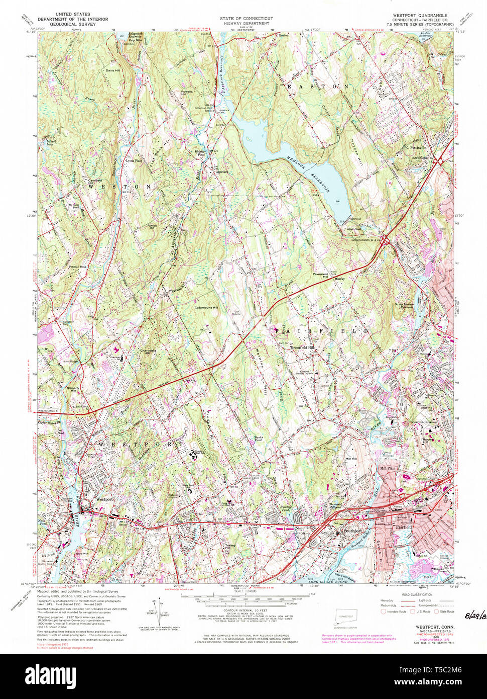 Westport connecticut map hi-res stock photography and images - Alamy