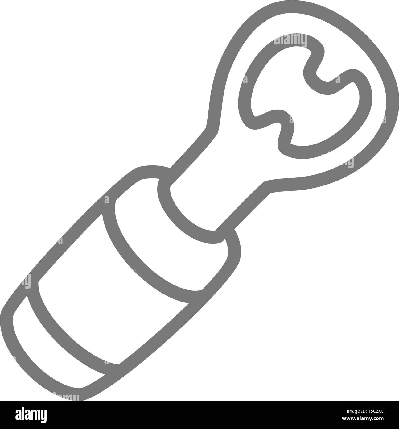 Open lager bottle Stock Vector Images - Alamy