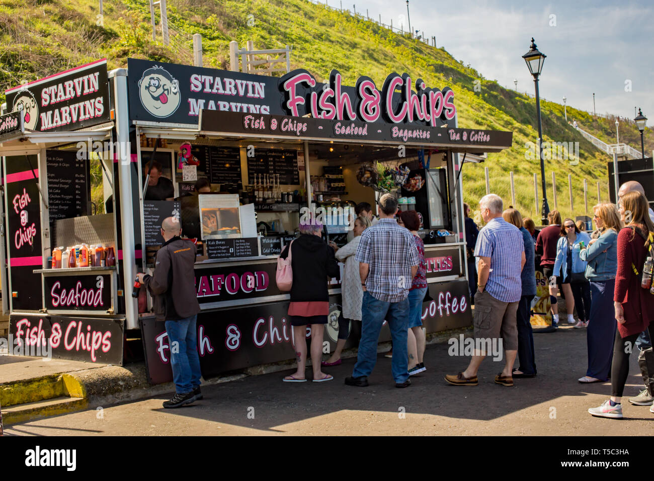Mobile fish and chip van High Resolution Stock Photography and Images ...