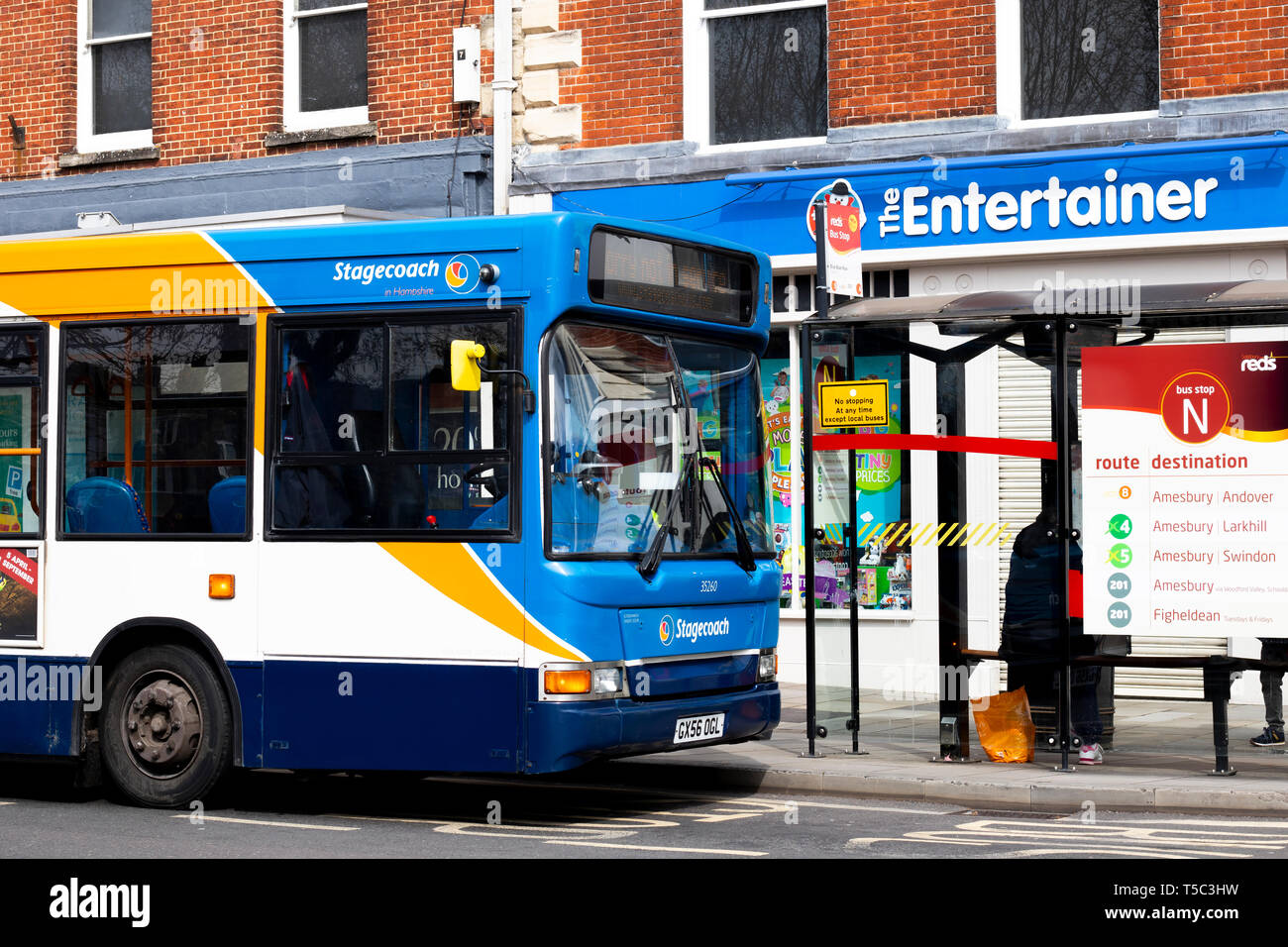 Stagecoach bus parked hi-res stock photography and images - Alamy