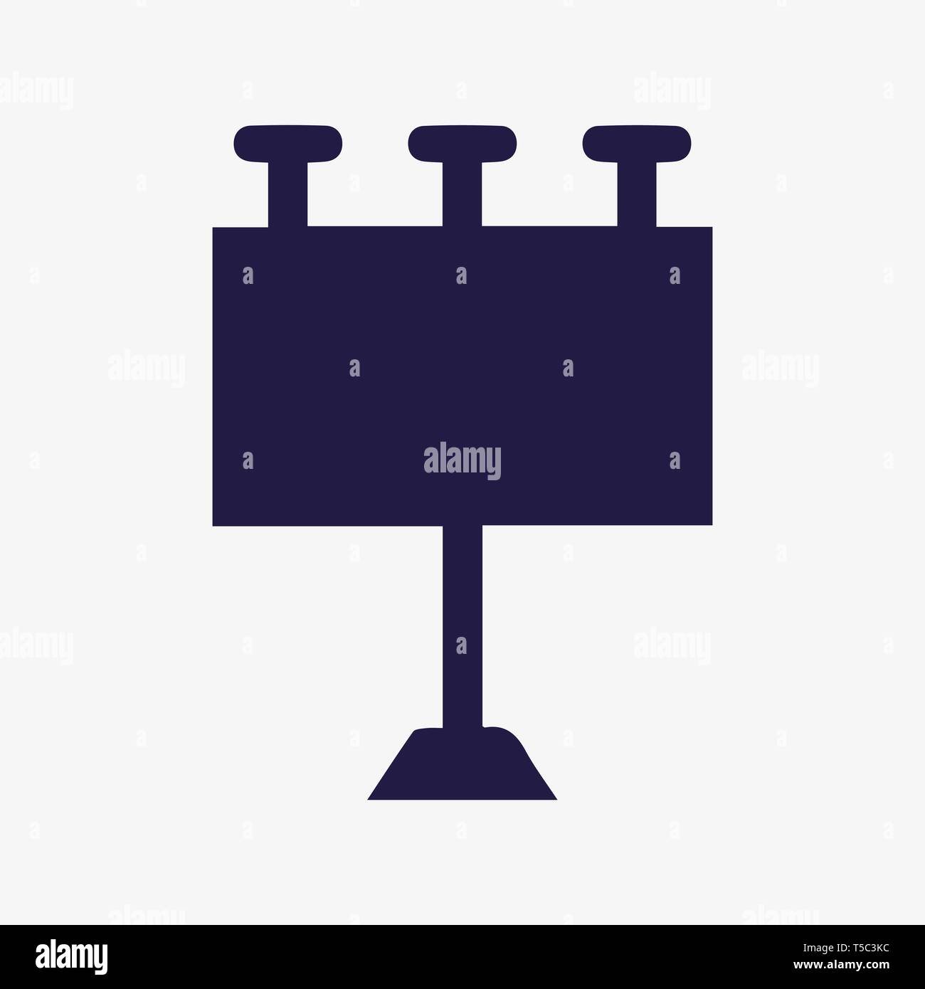 Advertisement board for ads Stock Vector Images - Alamy