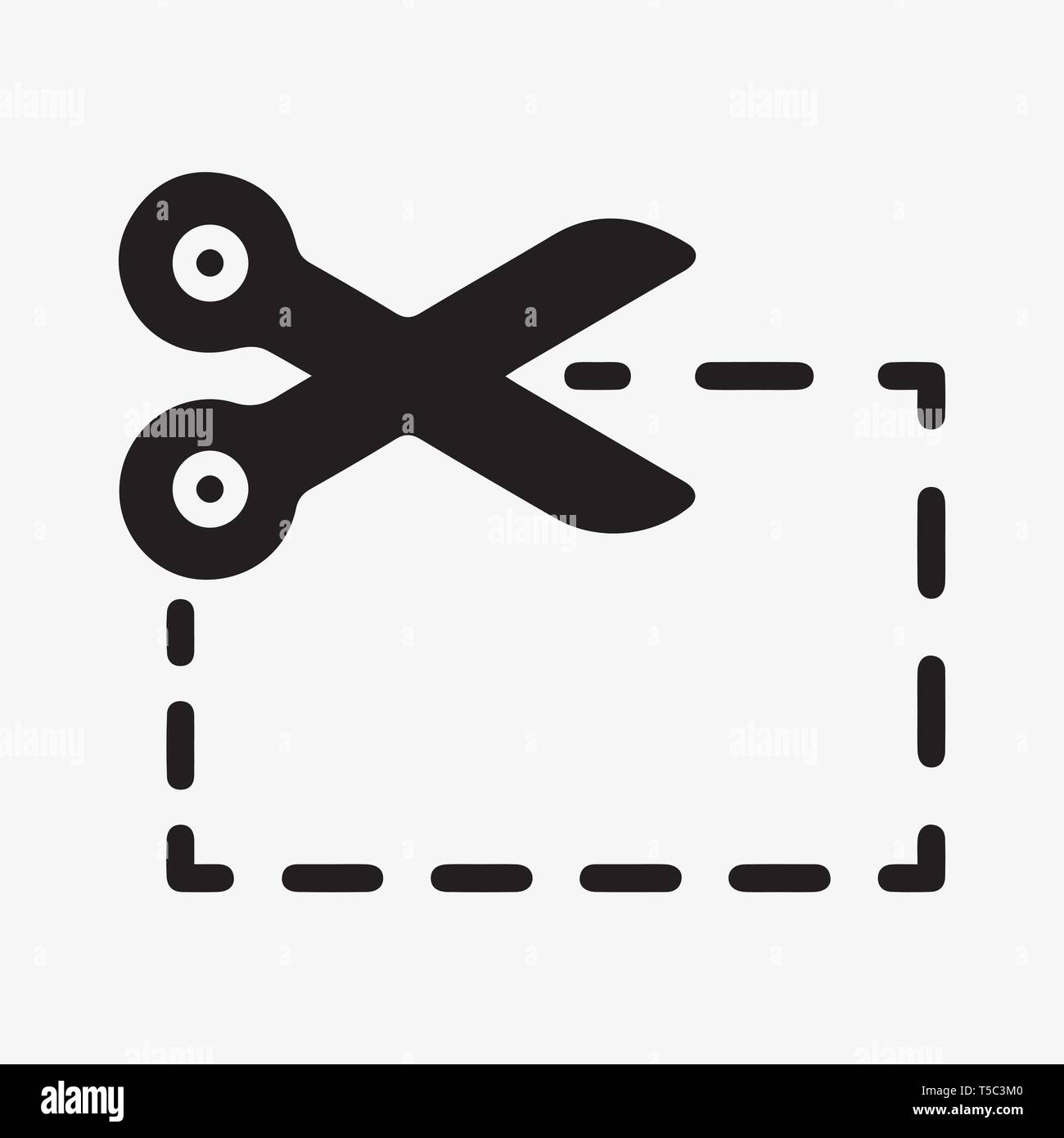 cut icon vector design Stock Vector Image & Art - Alamy