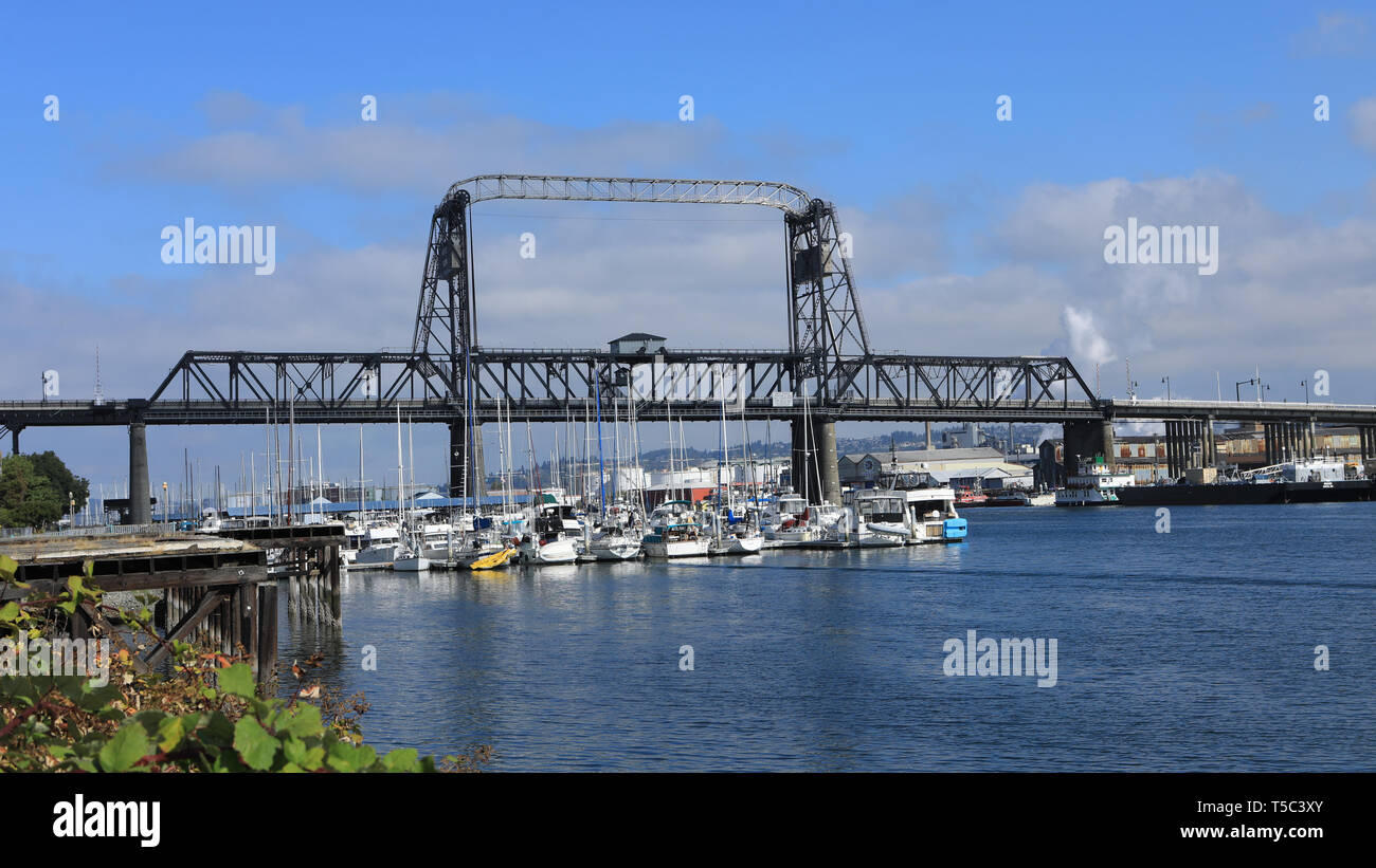 Port bridge in tacoma hi-res stock photography and images - Alamy