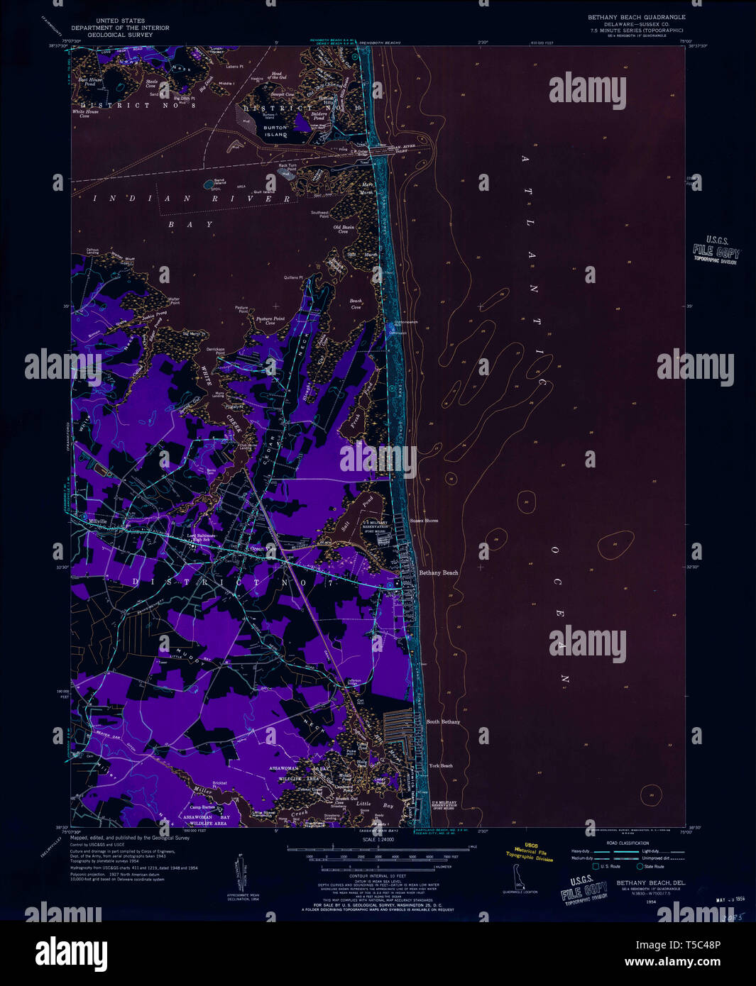 Bethany map hi-res stock photography and images - Alamy