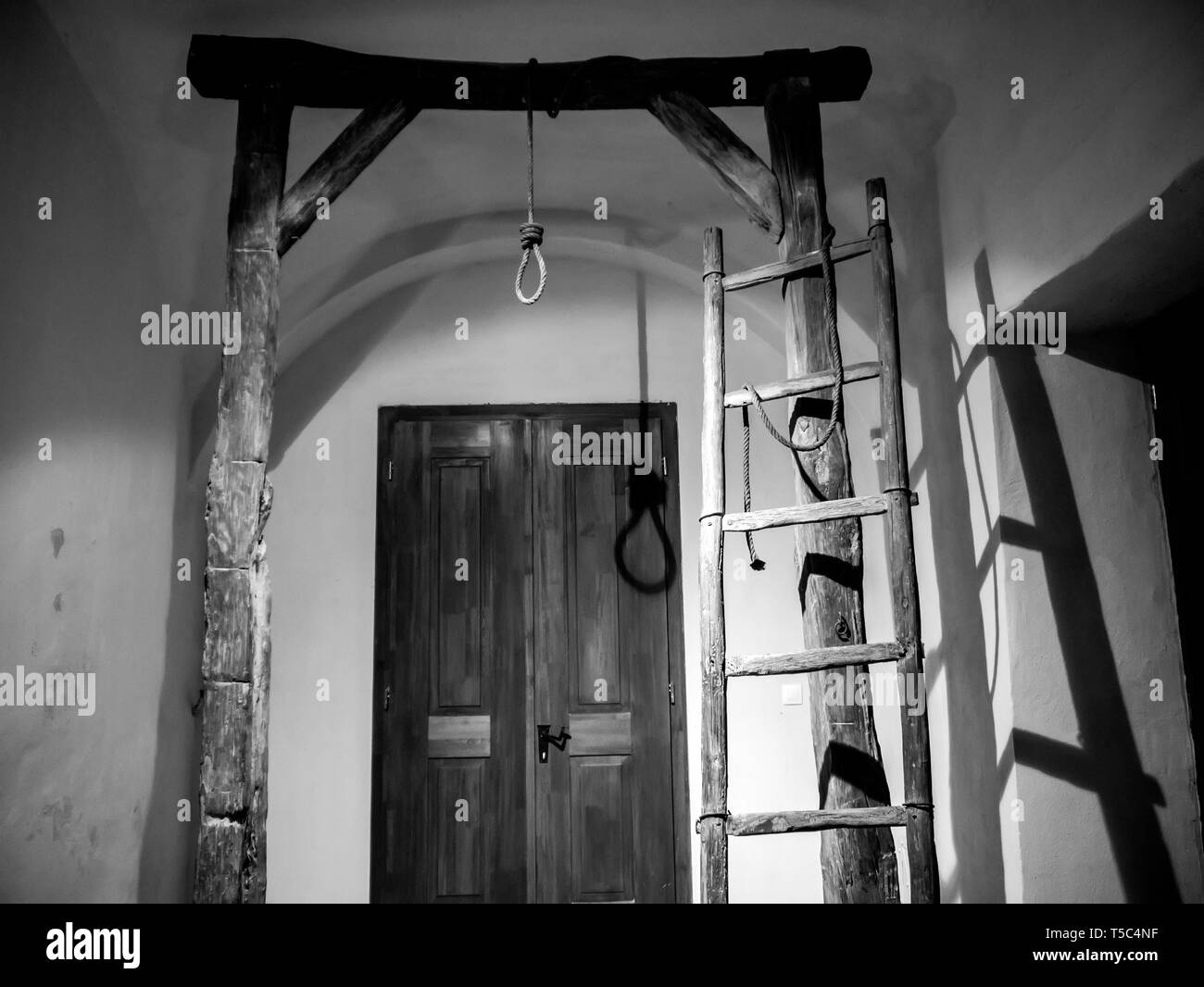 Gallow Black and White Stock Photos & Images - Alamy