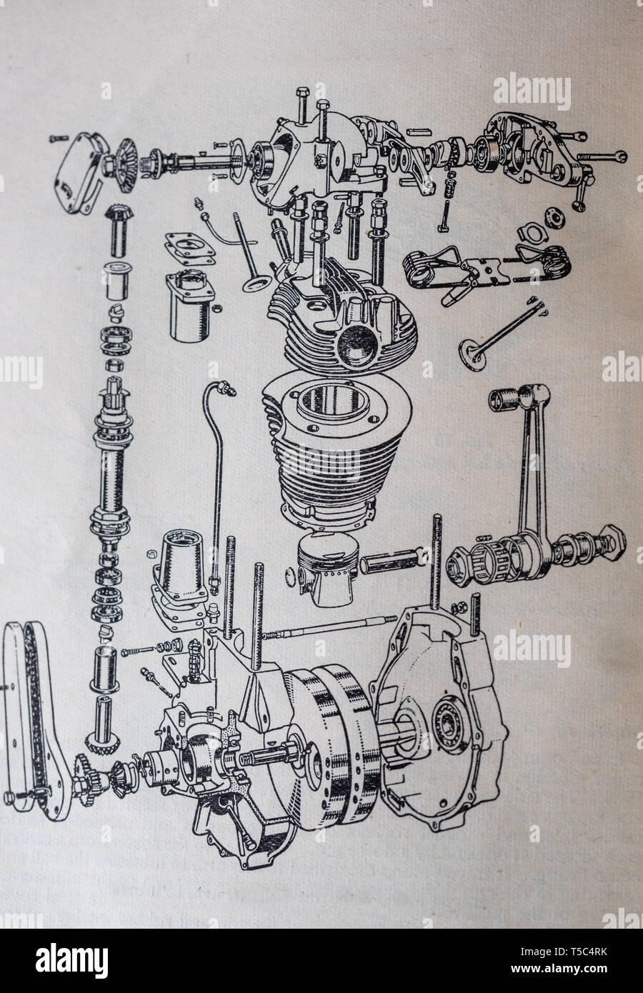 Mechanical engineering blueprint hi-res stock photography and images - Alamy