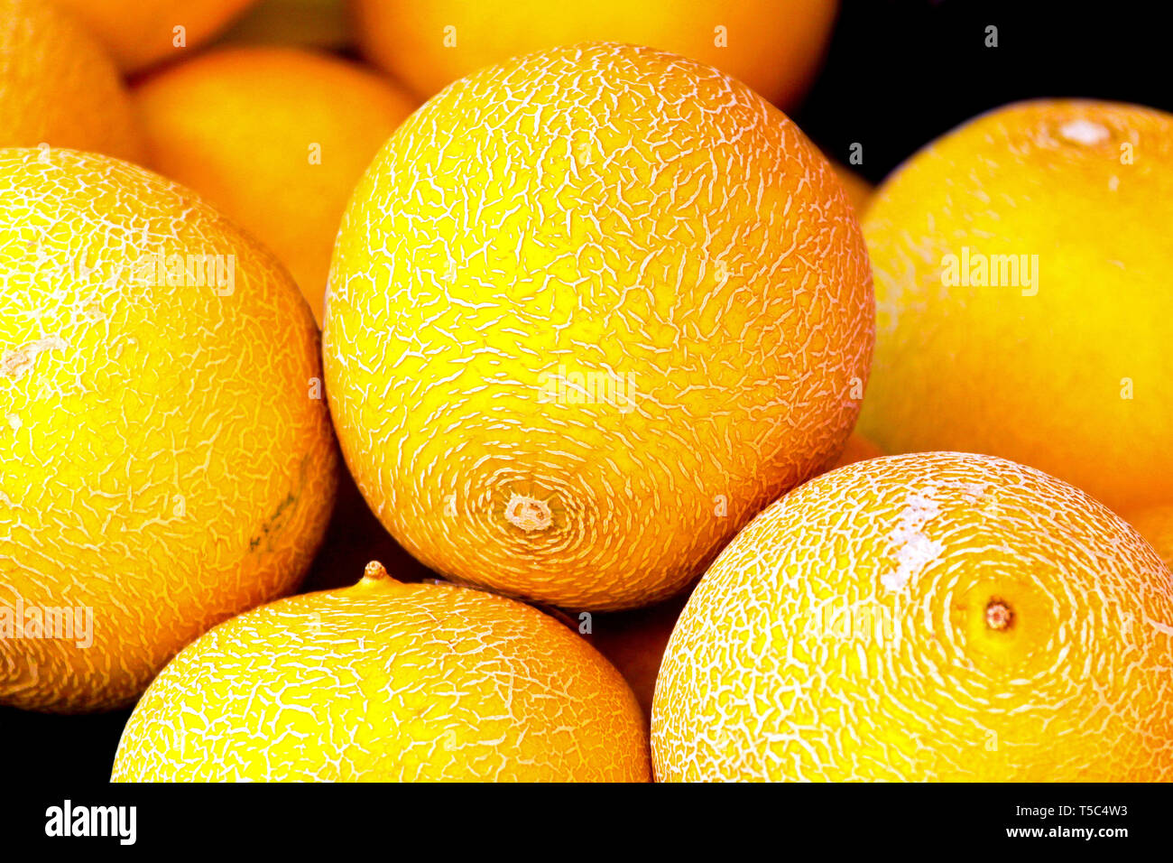Bunch of melons hi-res stock photography and images - Alamy