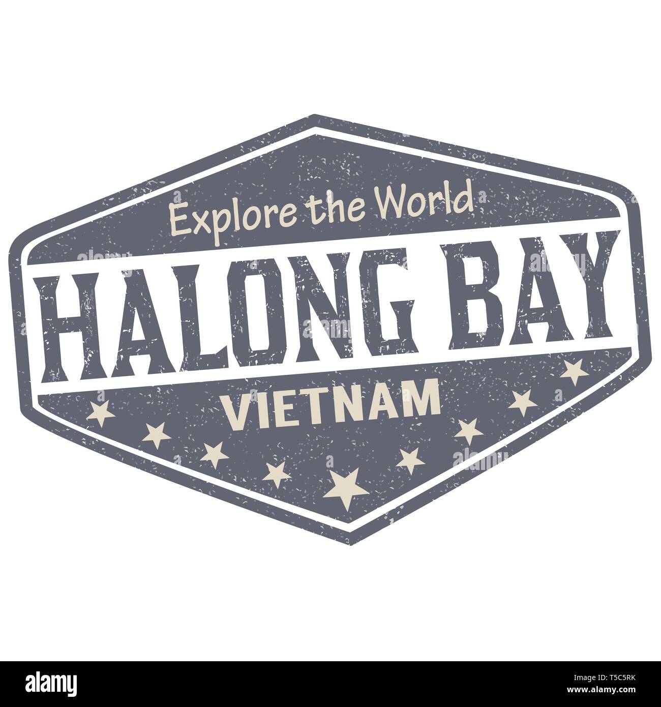 Halong bay island Stock Vector Images - Alamy