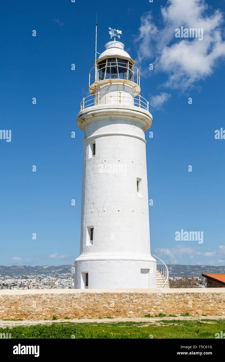 Paphos lighthouse hi-res stock photography and images - Alamy