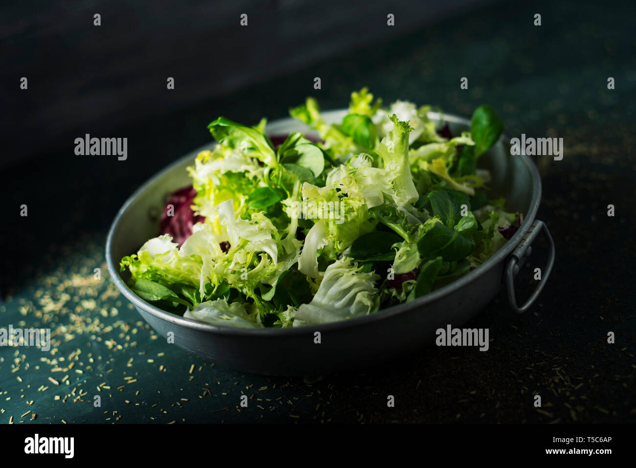 Rustic metal dish hi-res stock photography and images - Alamy