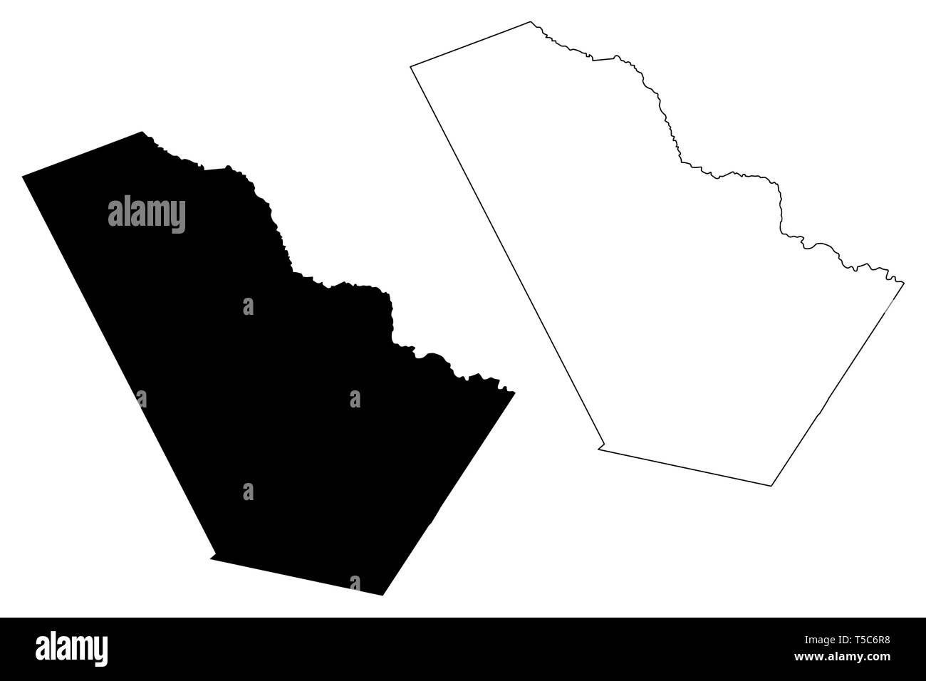 Beeville texas map Stock Vector Images - Alamy