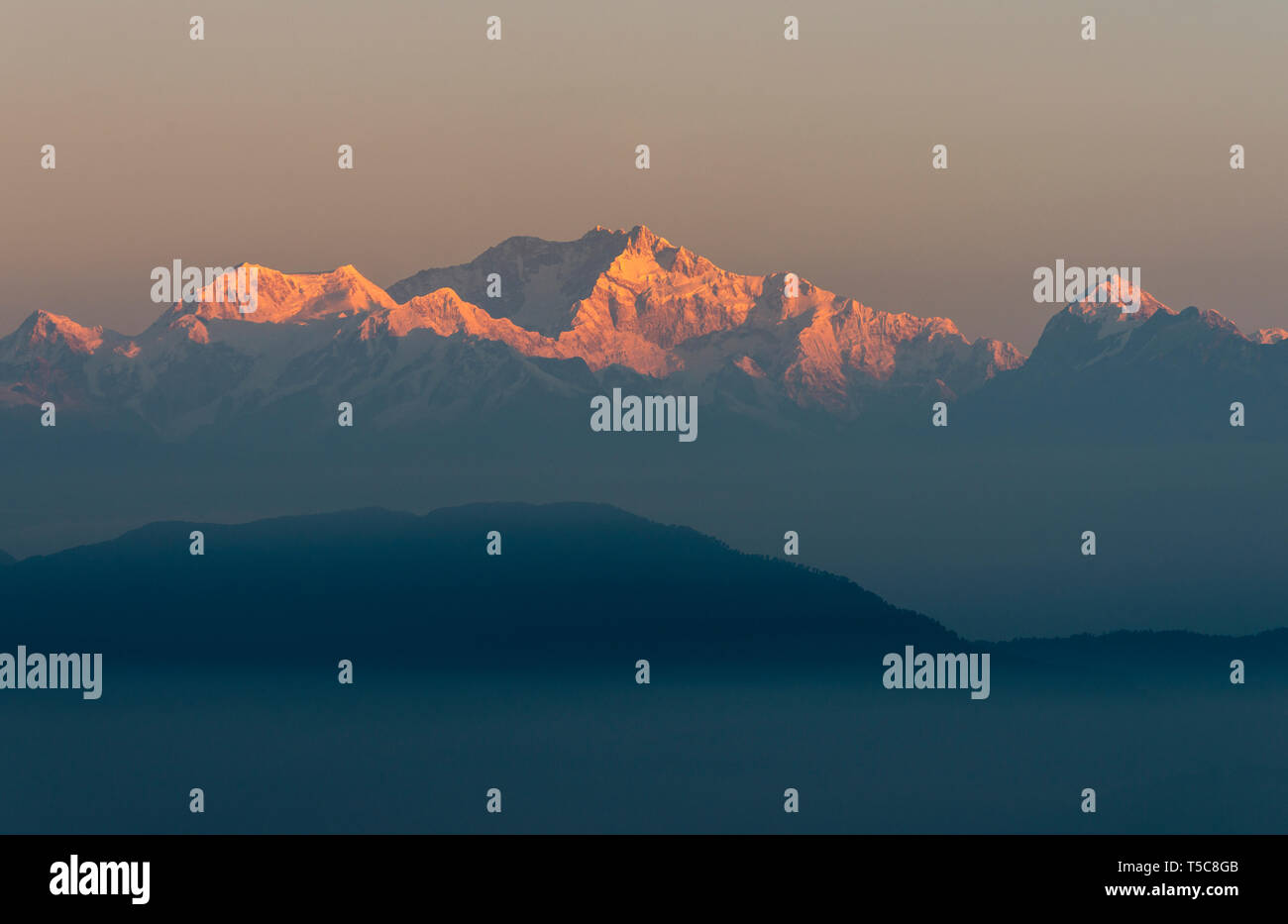Kanchenjunga Mountain Map