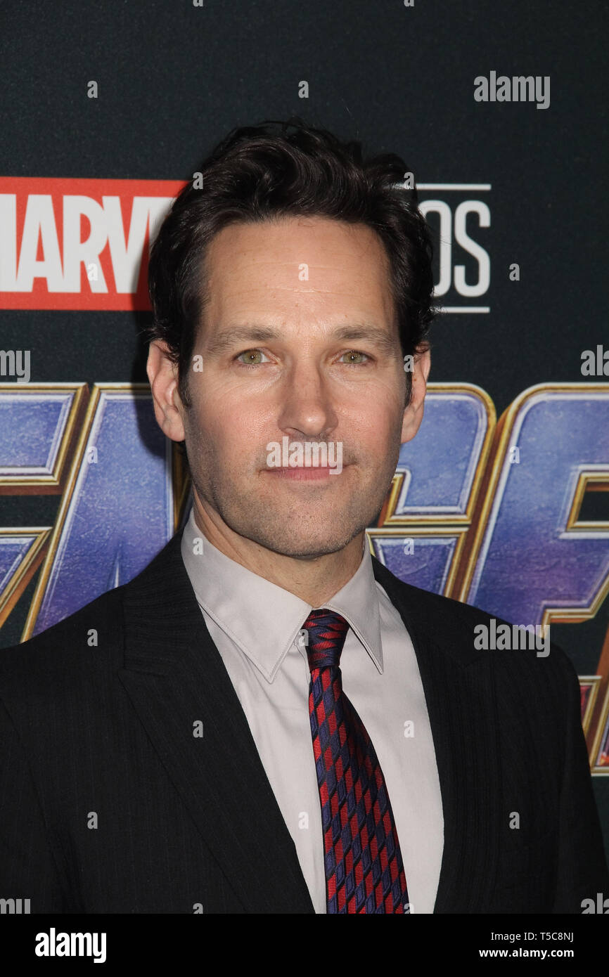 Paul Rudd 04/22/2019 The world premiere of Marvel Studios' "Avengers ...