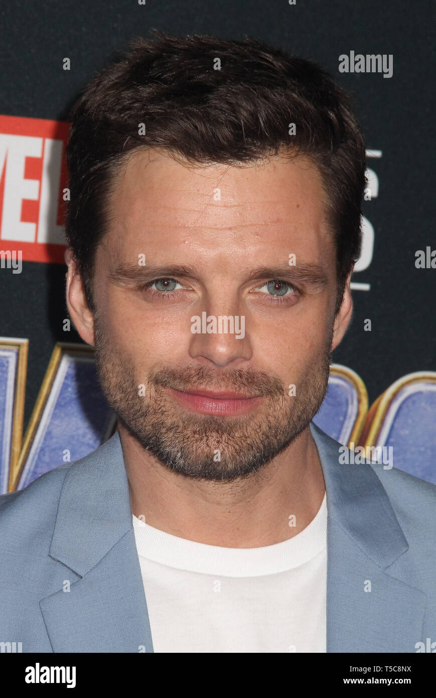 Sebastian Stan 04/22/2019 The world premiere of Marvel Studios ...