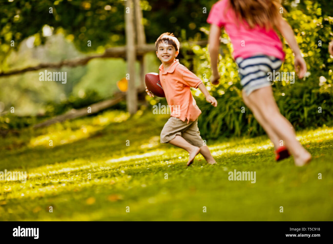Football full length colour hi-res stock photography and images - Alamy