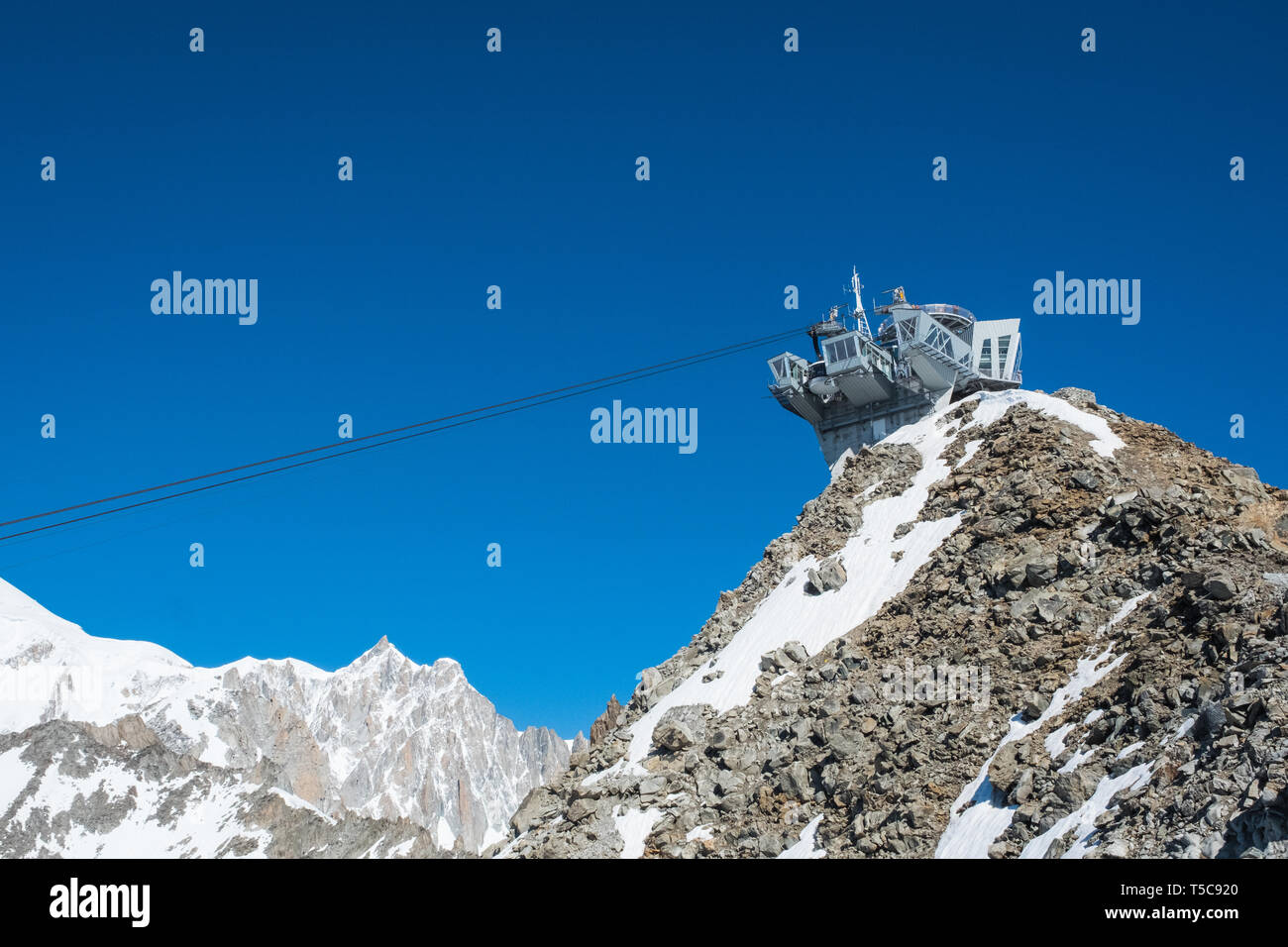 Punta helbronner hi-res stock photography and images - Alamy