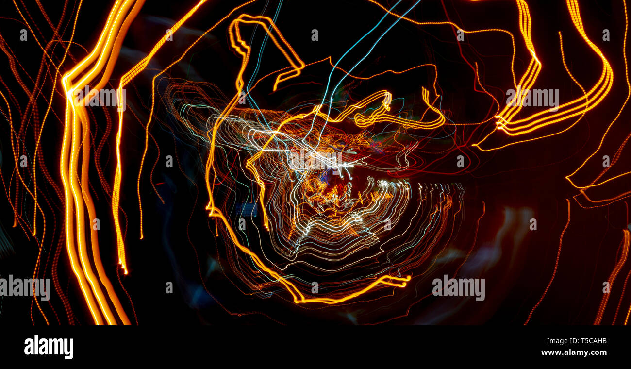 Line of headlights hi-res stock photography and images - Alamy