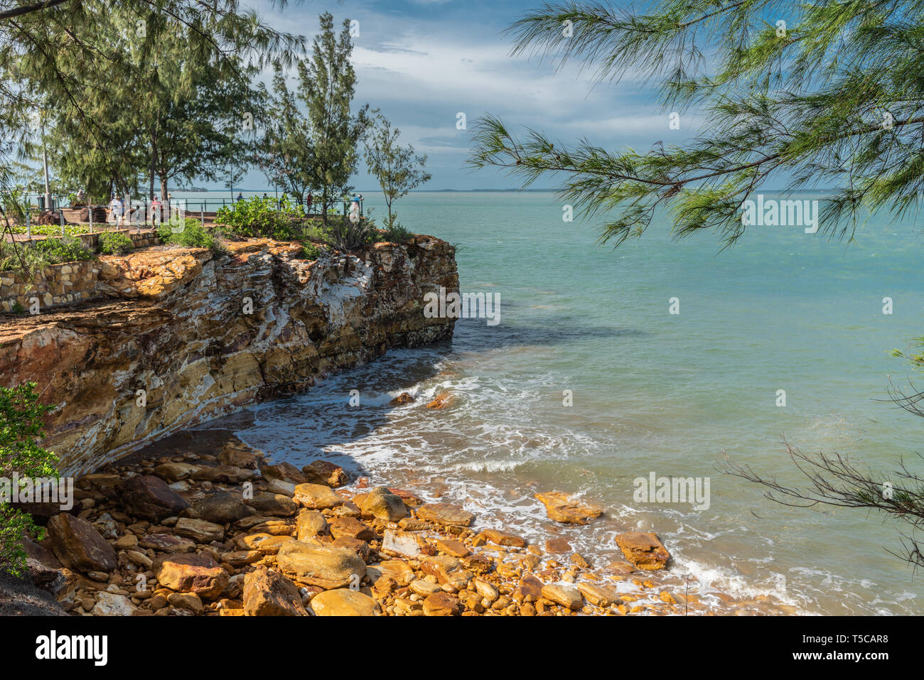 Darwin Australia - February 22, 2019: looking west at East Point ...