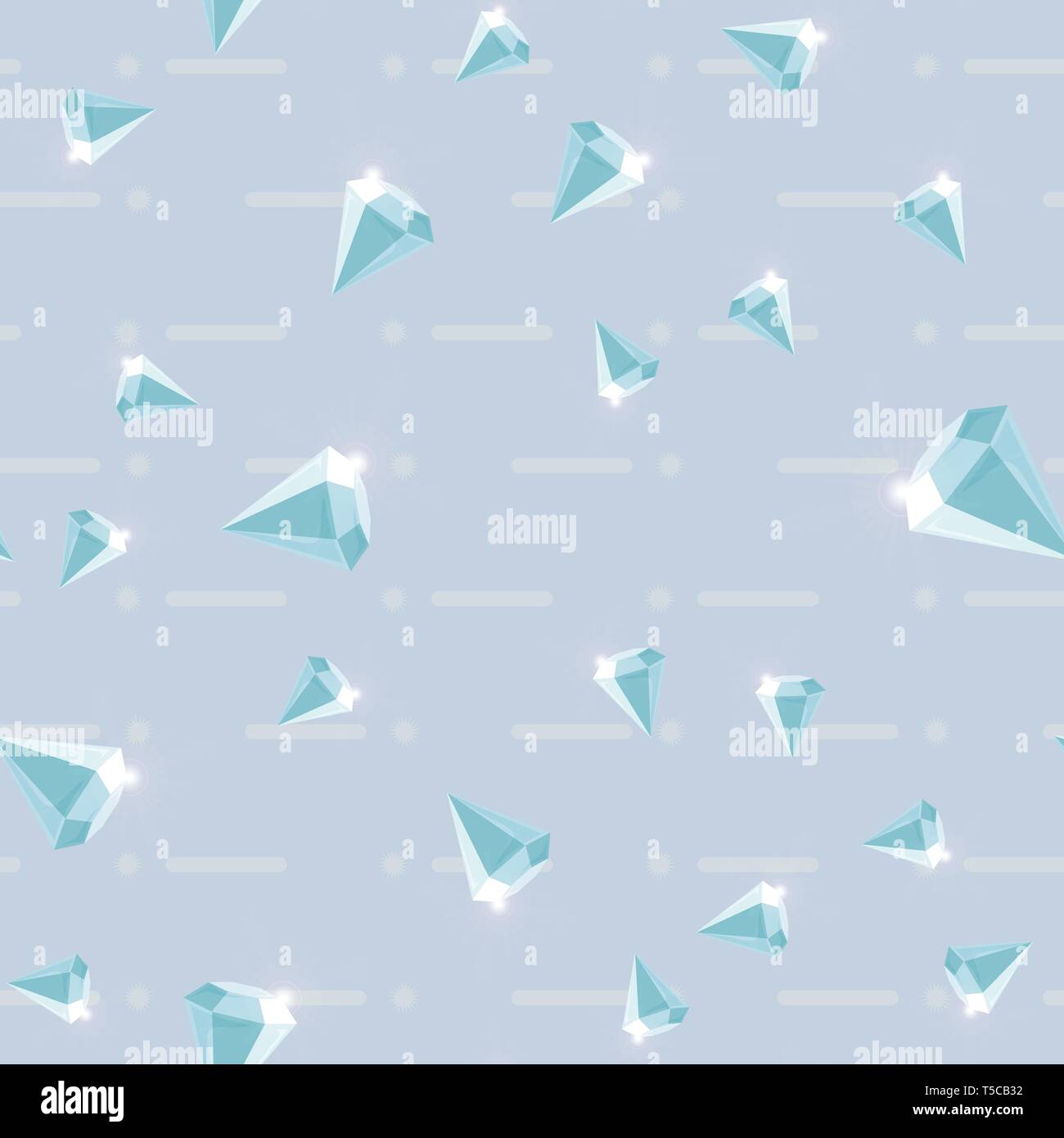 Vector seamless retro pattern, with diamonds. Can be used for wallpaper ...