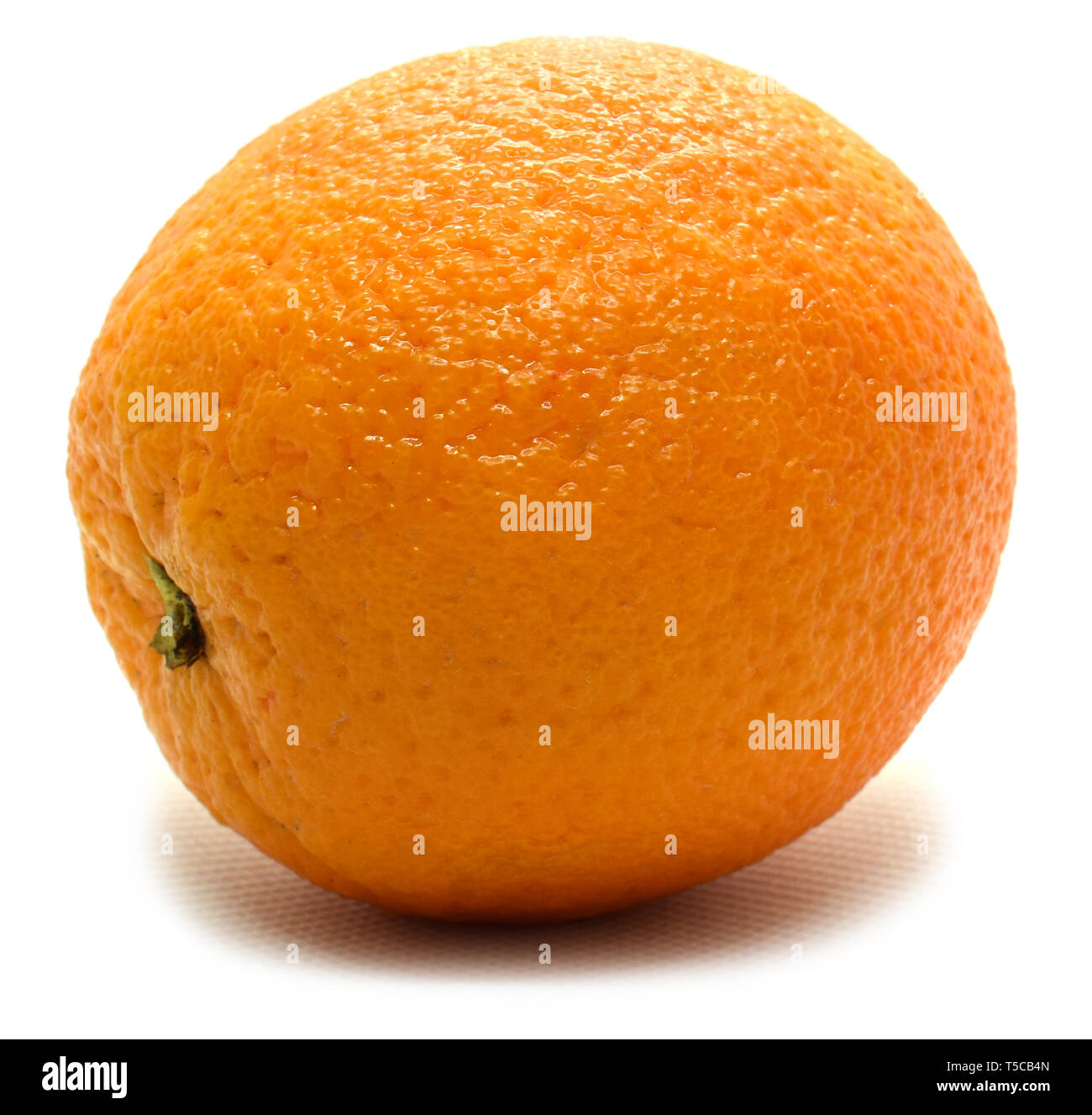 Fresh Yellow Oranges isolated on white background. Source of Vitamin C ...