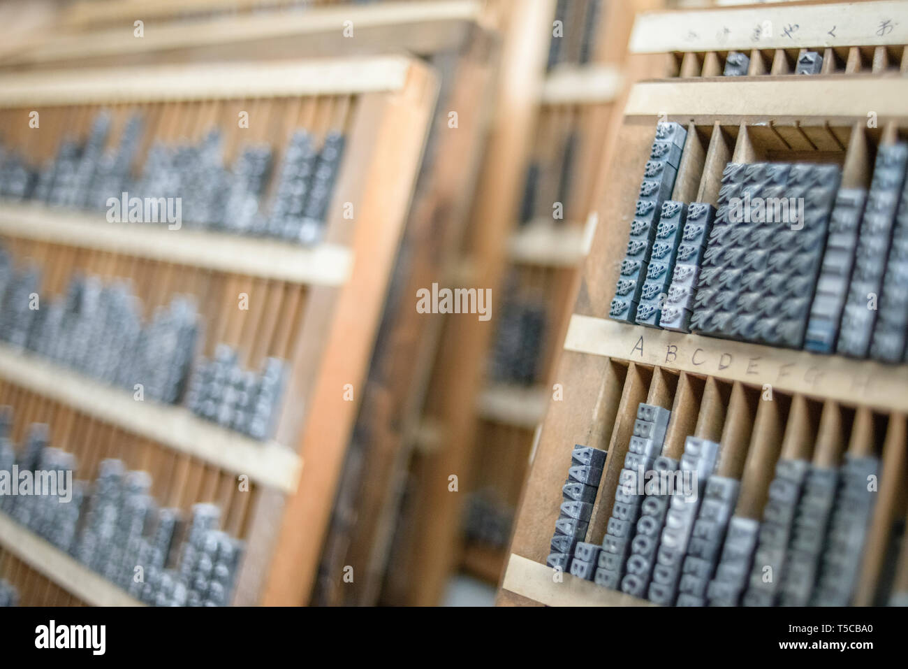 Typefaces for printing hi-res stock photography and images - Alamy