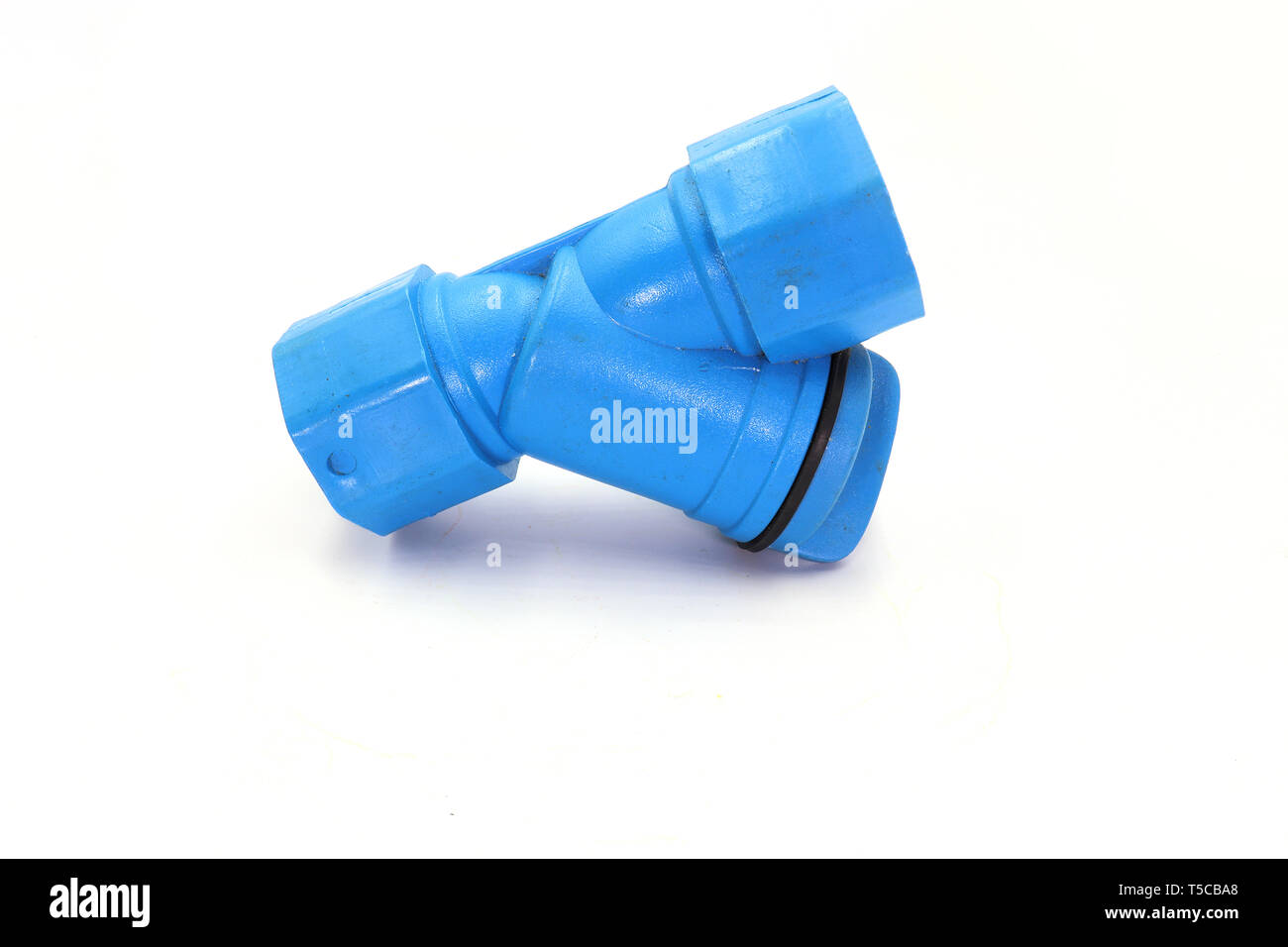 PVC Pipe connections, PVC Pipe fitting, PVC Coupling isolated on white ...