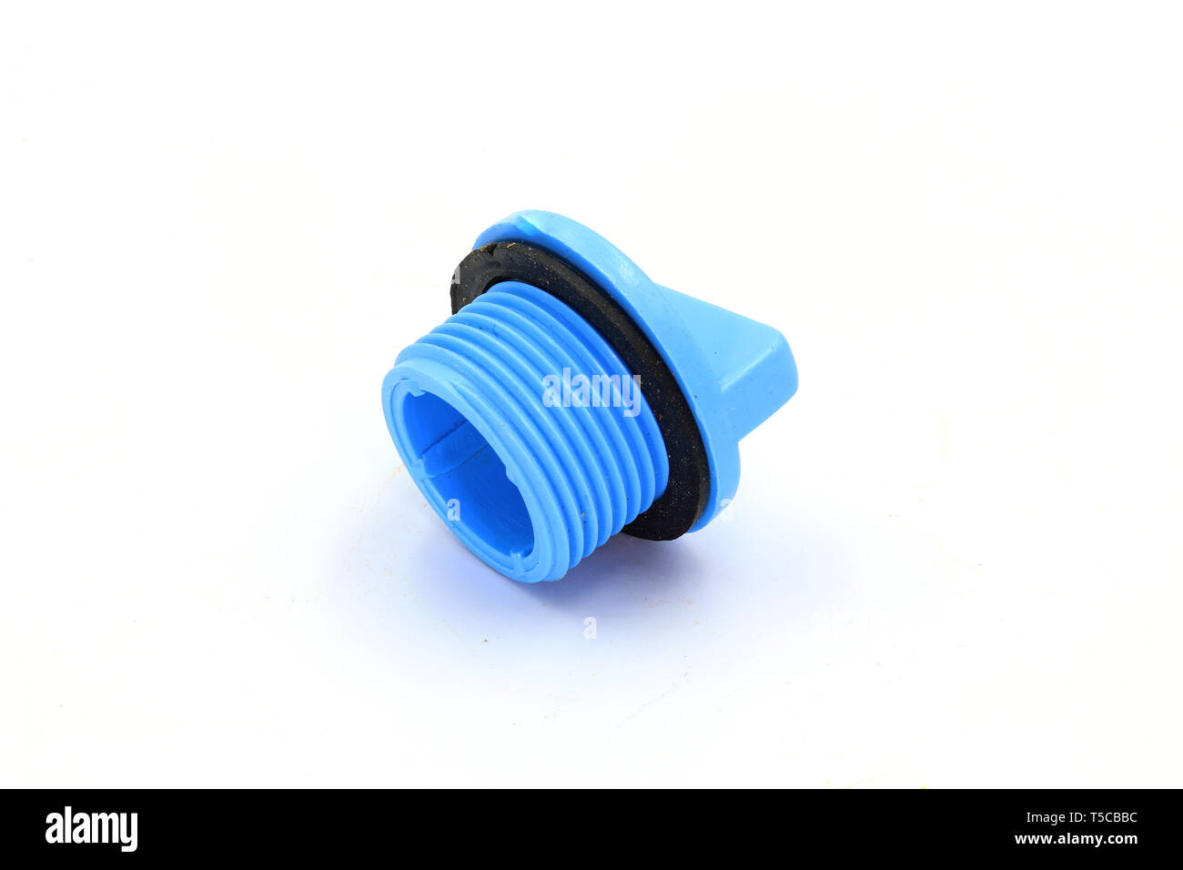 PVC Pipe connections, PVC Pipe fitting, PVC Coupling isolated on white ...