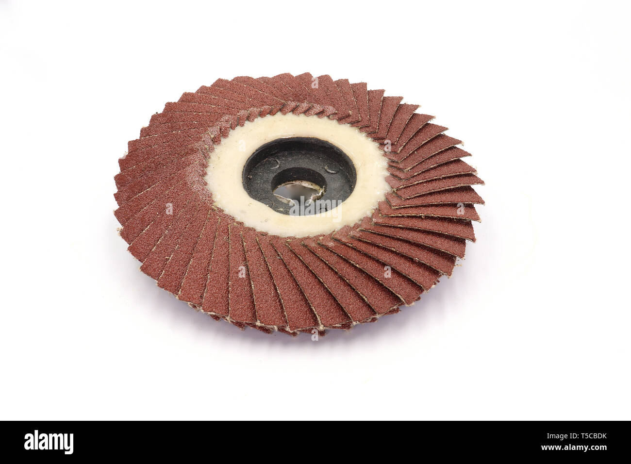 Flexible Flap Discs isolated on white background. High resolution image ...