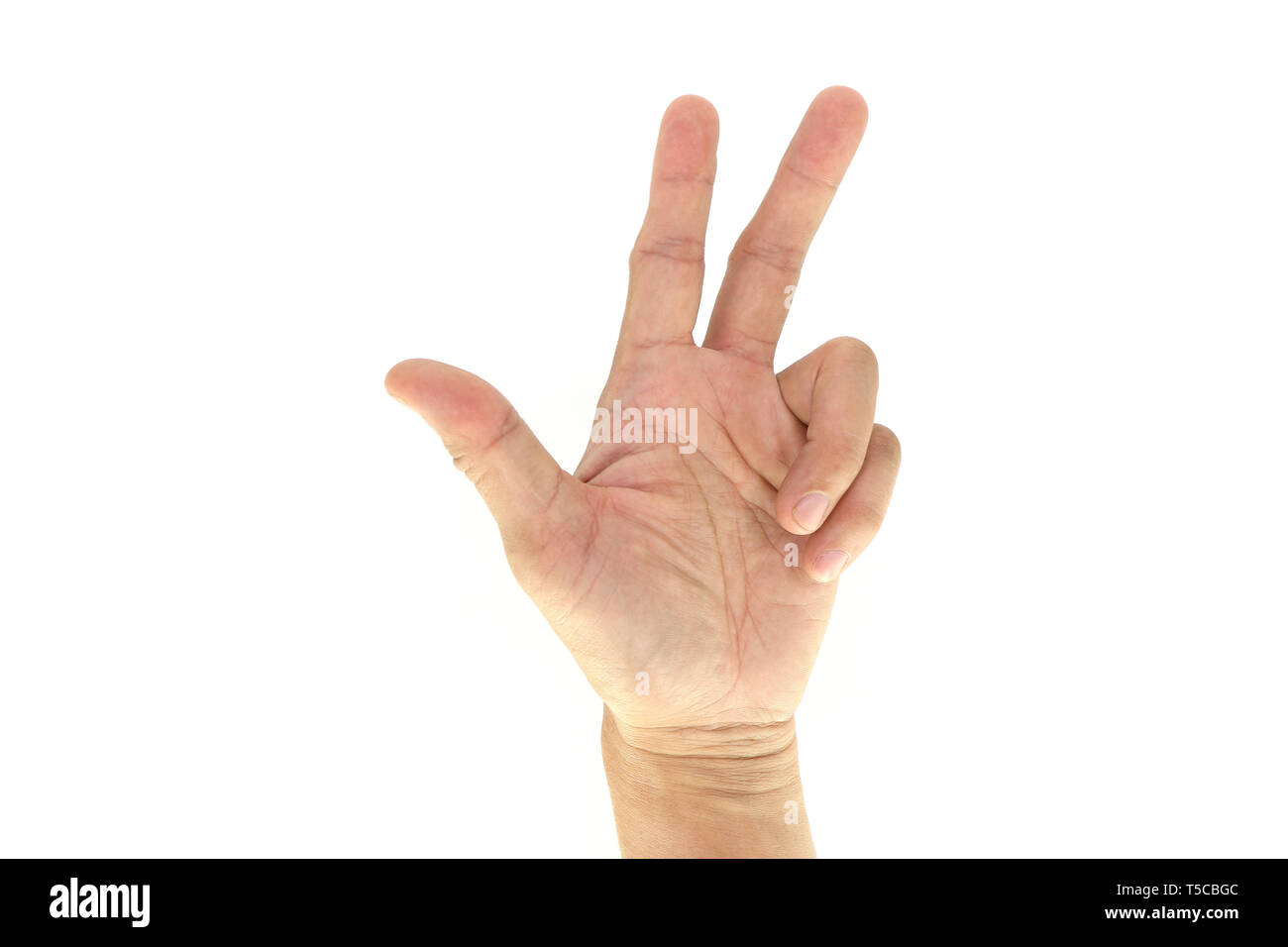 Hand signals hi-res stock photography and images - Alamy