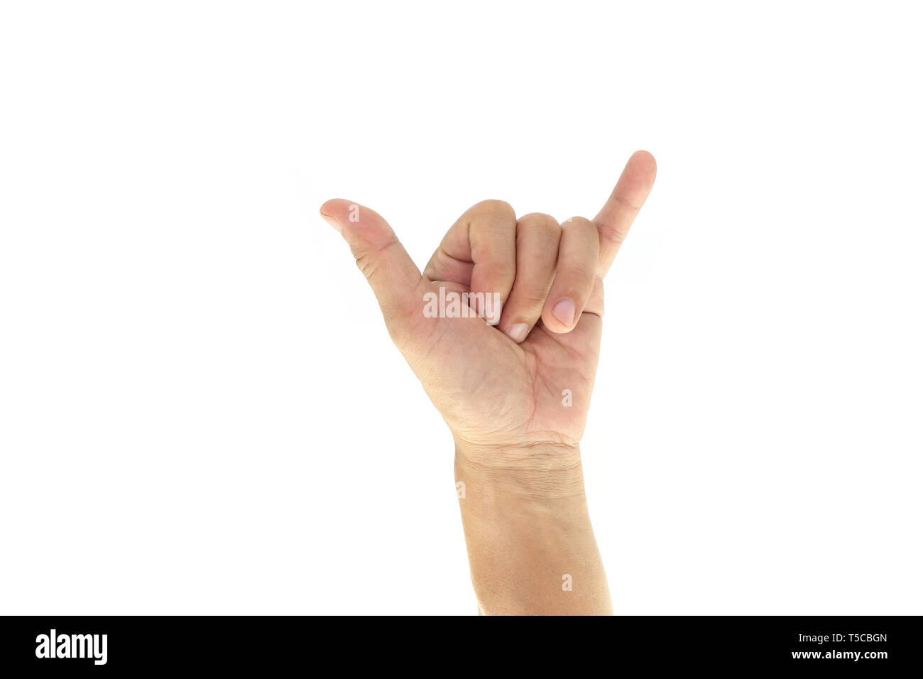 Hand signals Cut Out Stock Images & Pictures - Alamy