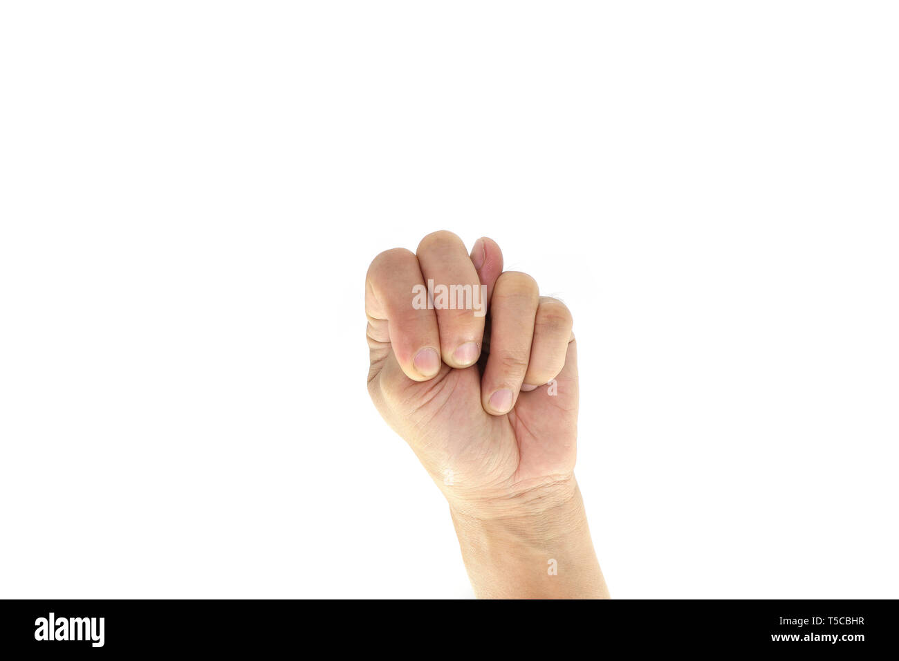 Hand Signals isolated on white background. High resolution image ...