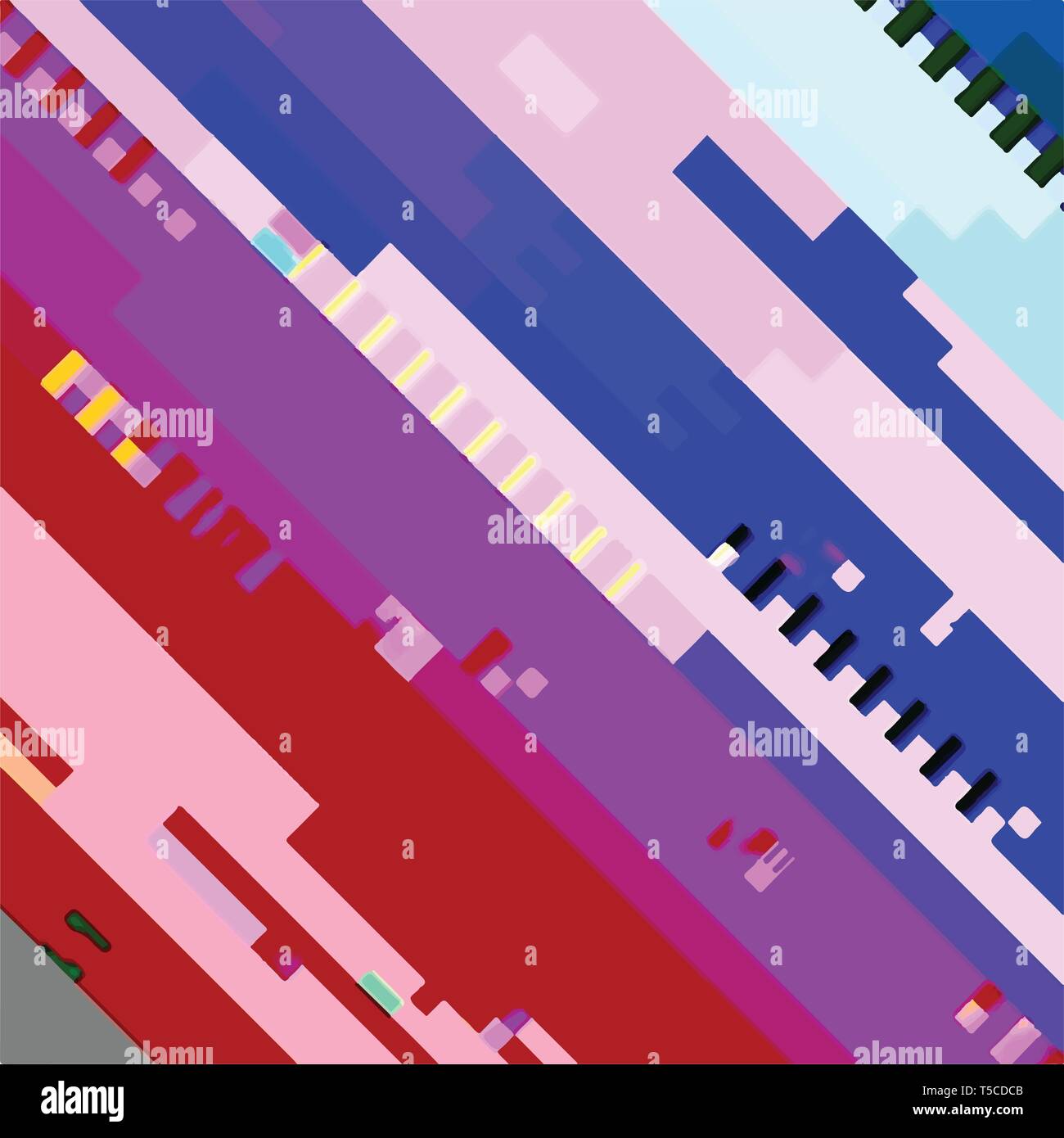 Abstract Glitched Background Stock Vector Image & Art - Alamy