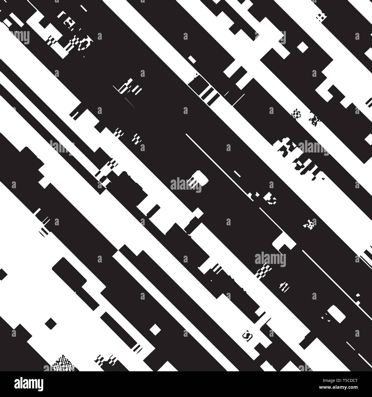 Glitched Overlay Texture Stock Vector Image & Art - Alamy