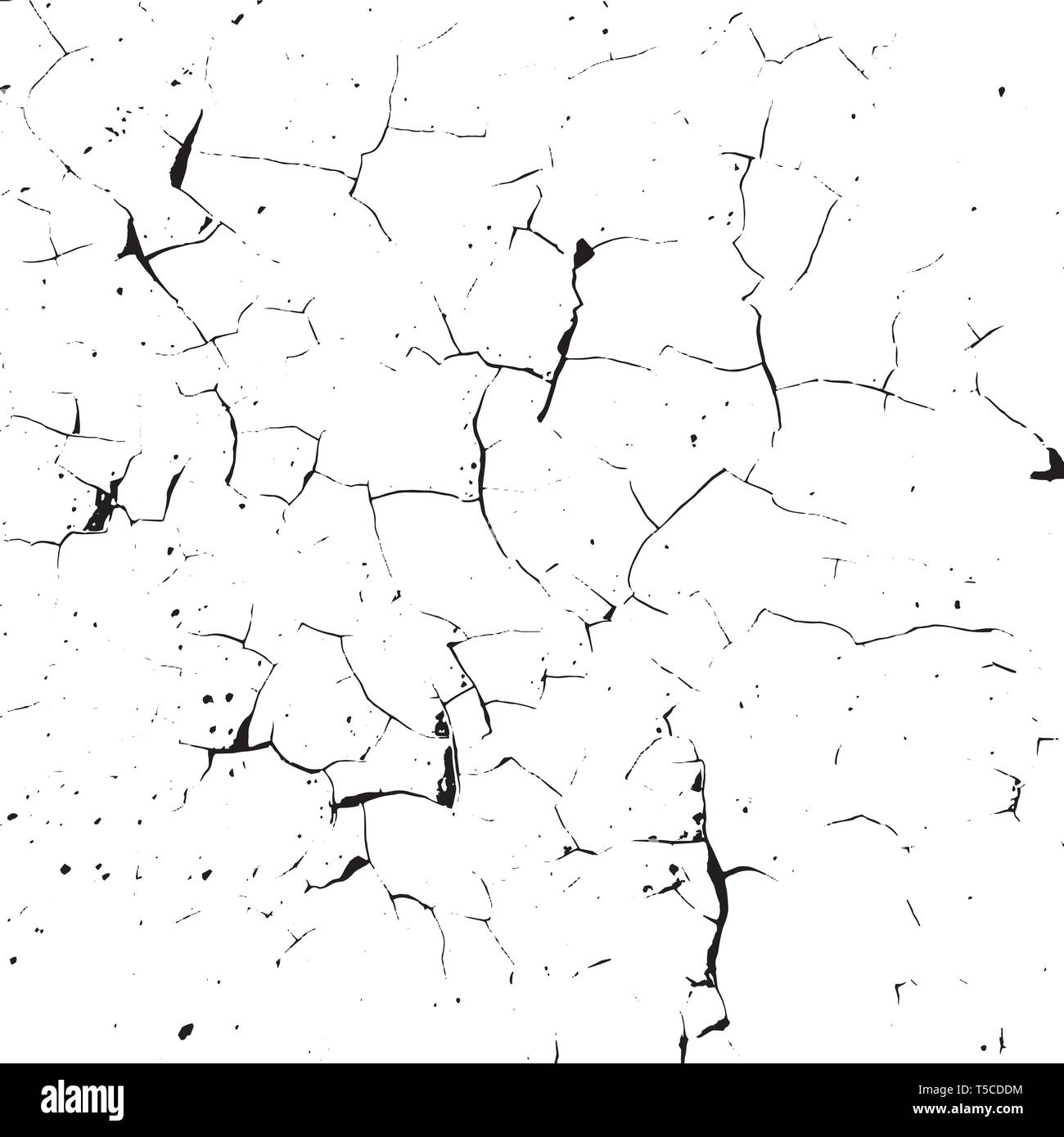 Cracked Overlay Texture Stock Vector Image & Art - Alamy